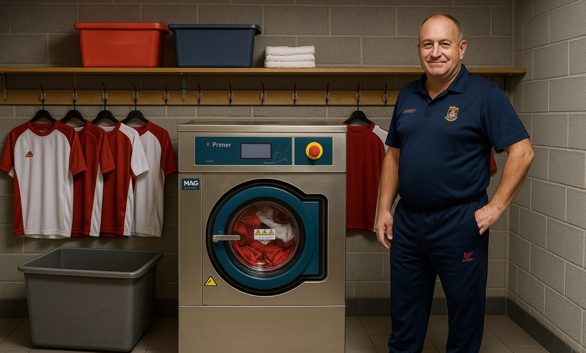 Laundry room Sports Clubs - Mag Laundry Equipment